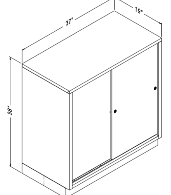 Undercounter Steel Drawings - Fenco Bank Equipment